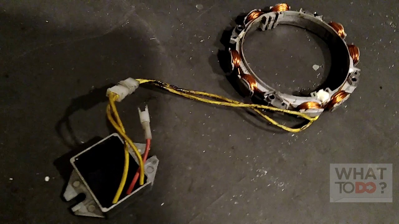 How Alternator and Voltage Regulator works on Small Engines