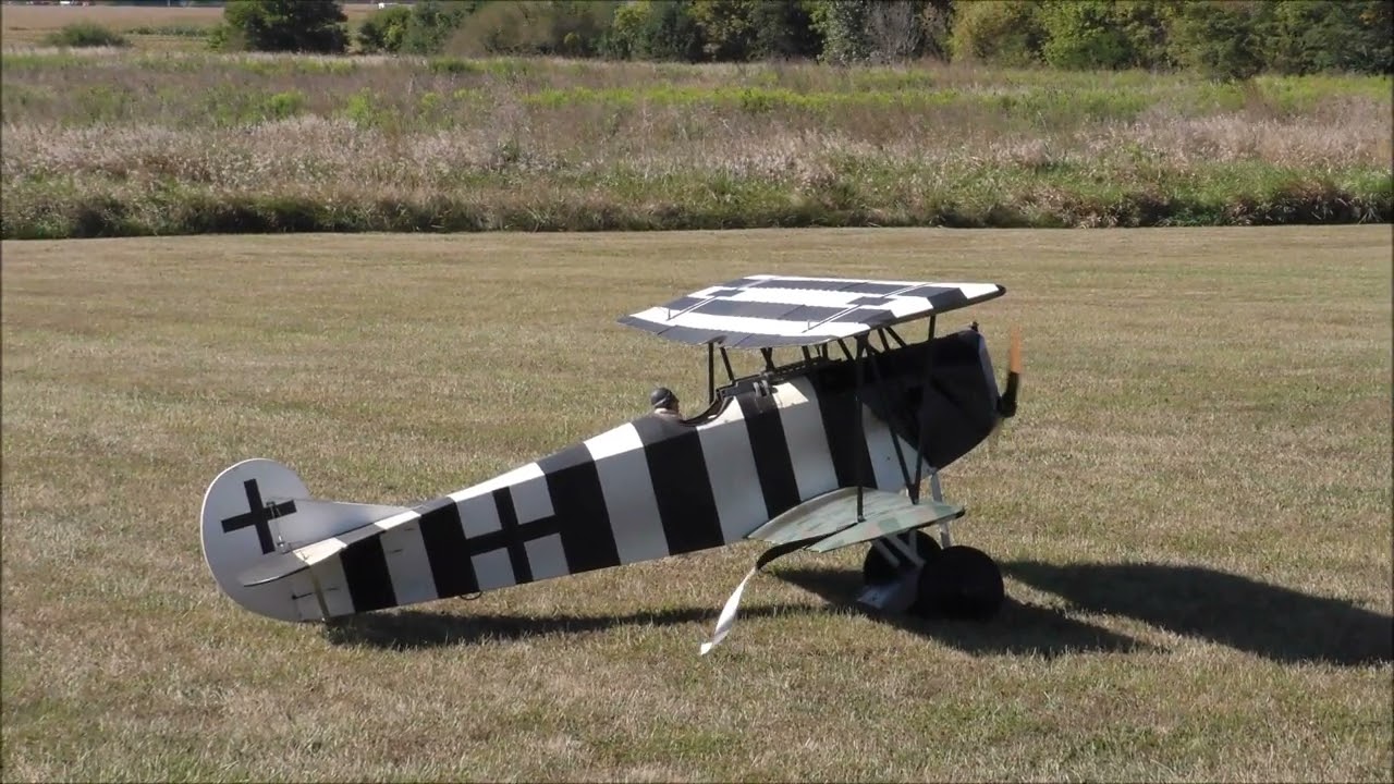 1/3 fokker DVII stihl 130cc inline 4 stroke