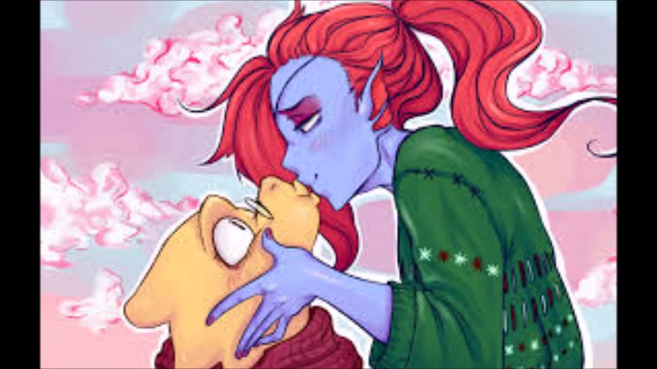 Undyne and Alphys tribute
