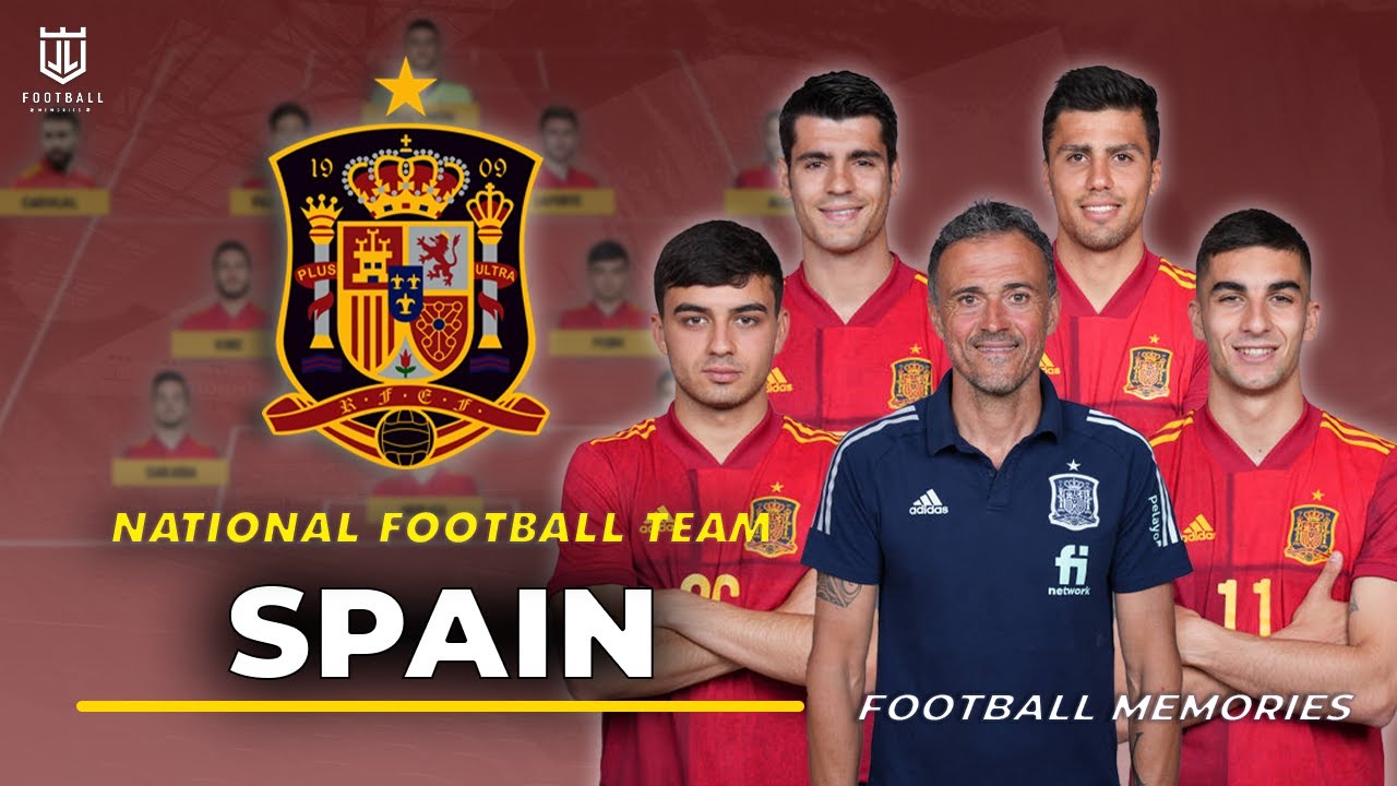 Spain National Football Team - Official Squad, Jersey and Line up 2022 | Football Memories.