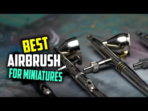 5 Best Airbrushes for Miniatures/Modeling/Painting/Acrylic Paint/Art & Cake Decorating [Review 2024]