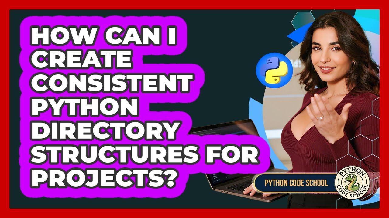 How Can I Create Consistent Python Directory Structures For Projects? - Python Code School