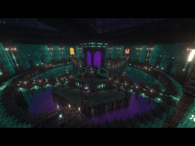 Giant Netherhub Build Minecraft Map