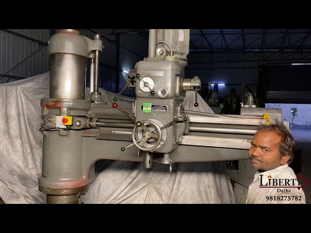 Drilling Machine - Raboma 50 mm Capacity Radial Drill Machine Importer ...