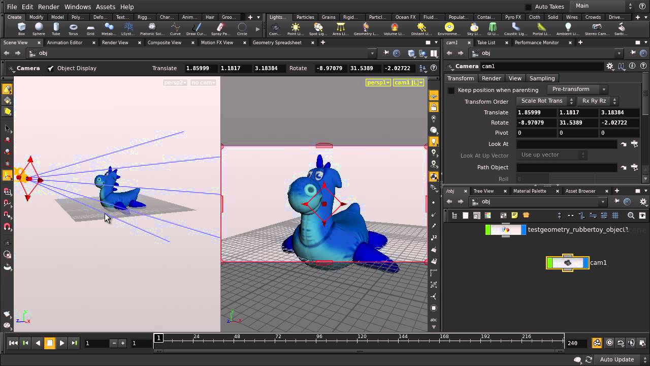 Houdini | Create Camera