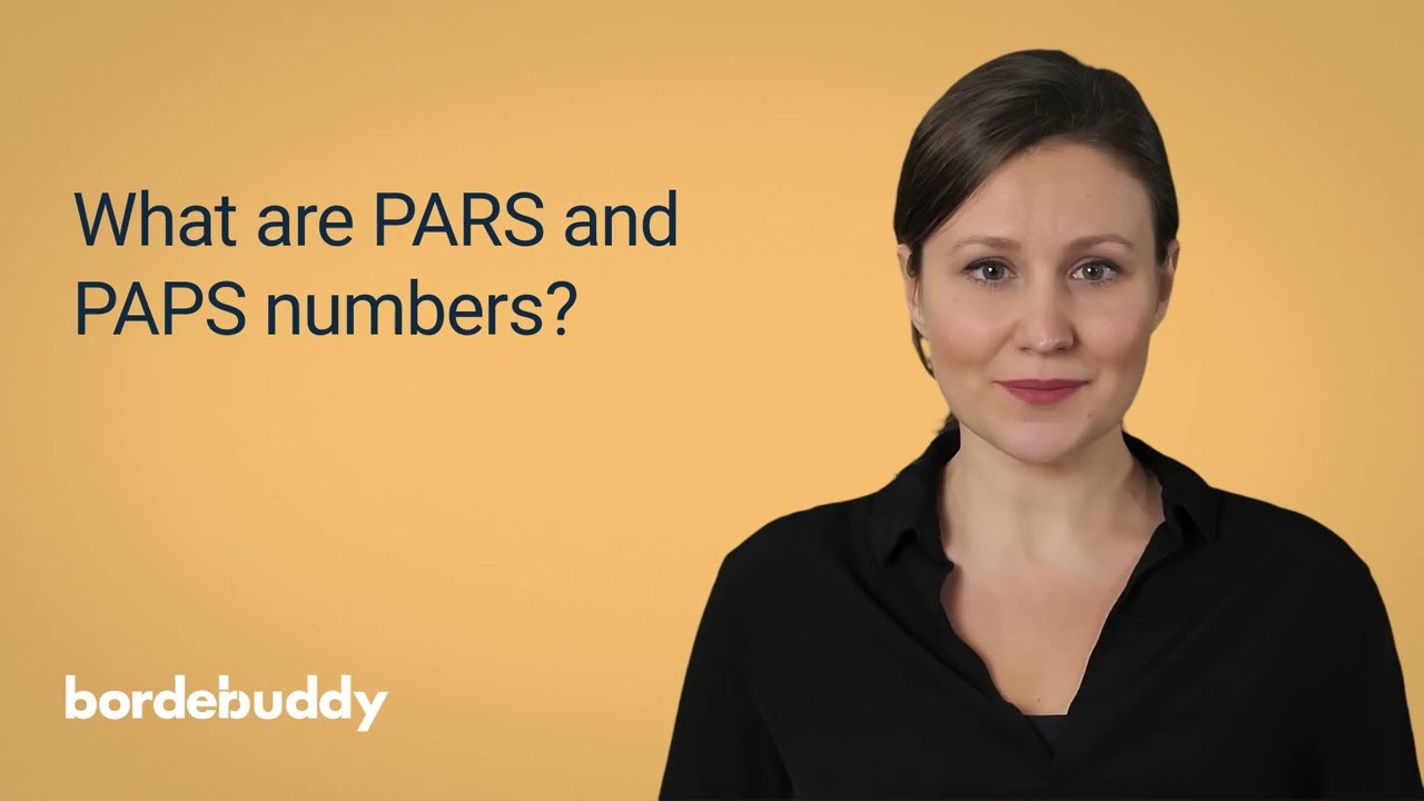 What are PARS and PAPS numbers?