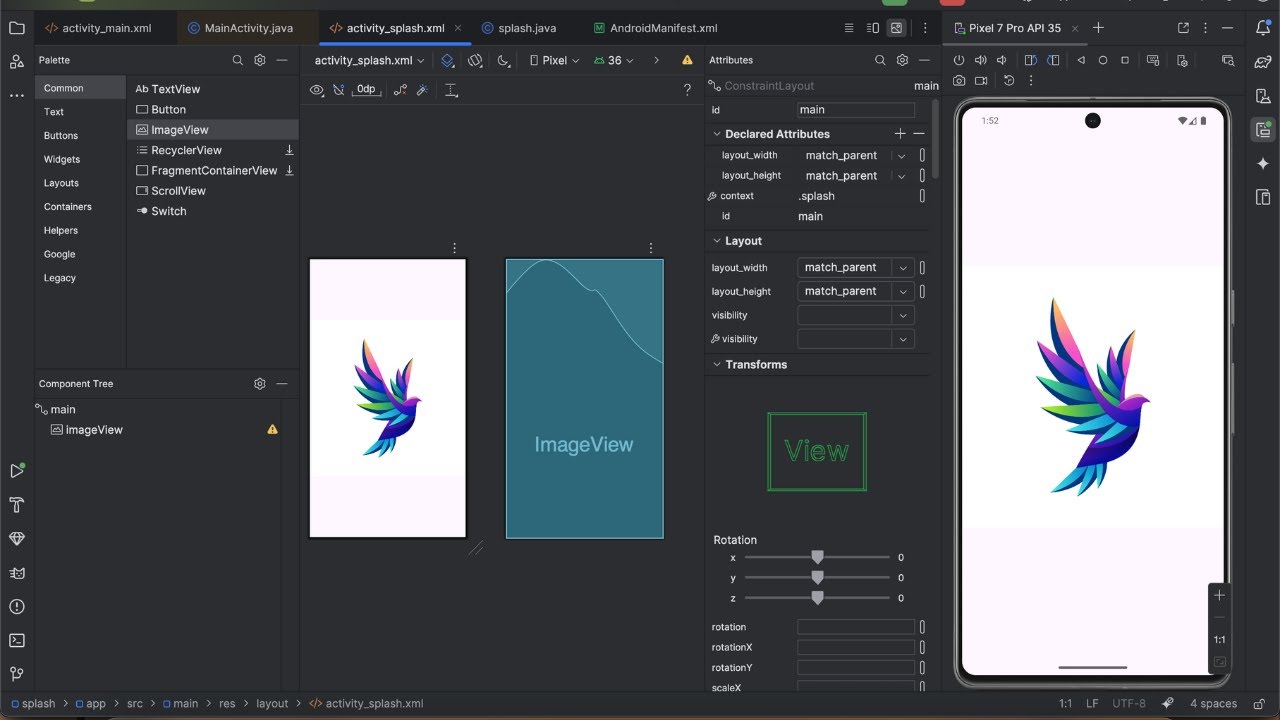 Splash Screen in Android Studio with Java (2025) - Android Studio Tutorial