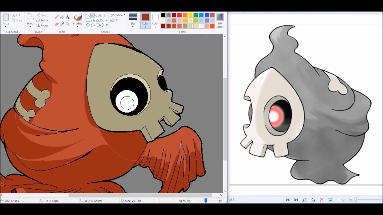 I CHOOSE YOU! Shiny Duskull [Speedpaint]
