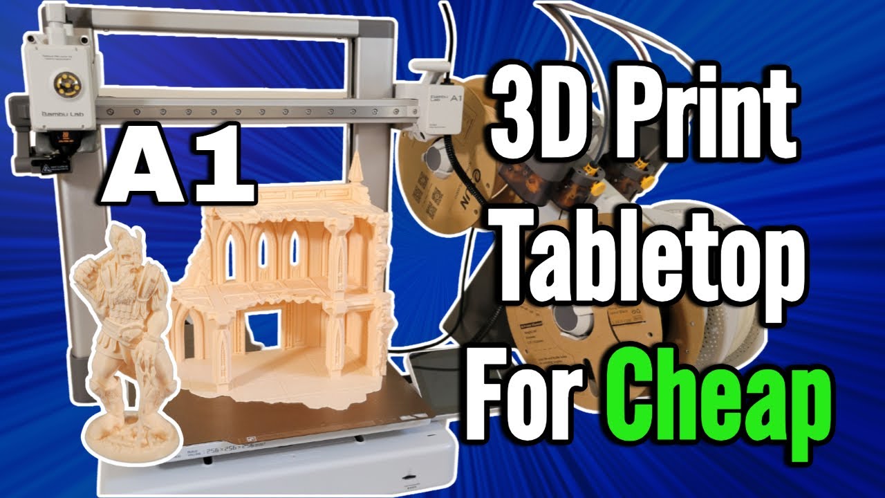 3D Printing EVERYTHING I need for Tabletop & Wargaming - Bambu Lab A1