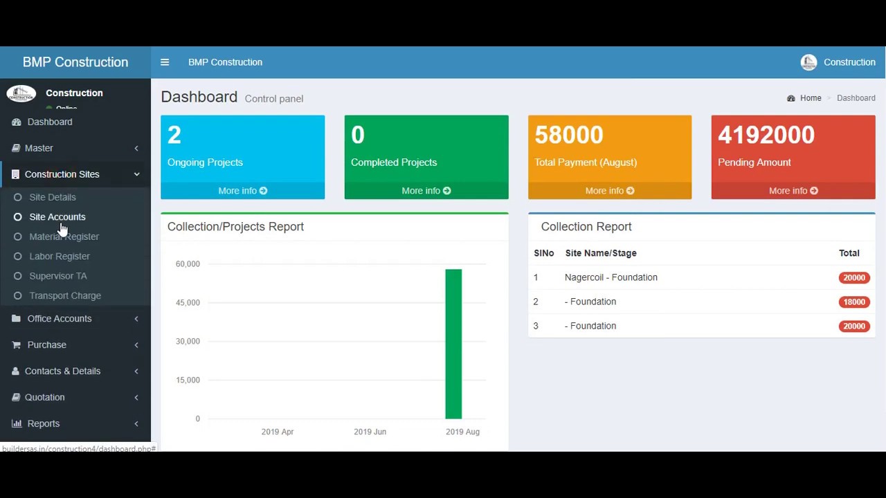 construction management software for builders and contractors