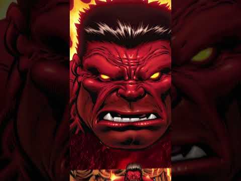 😡 Get to Know Red Hulk