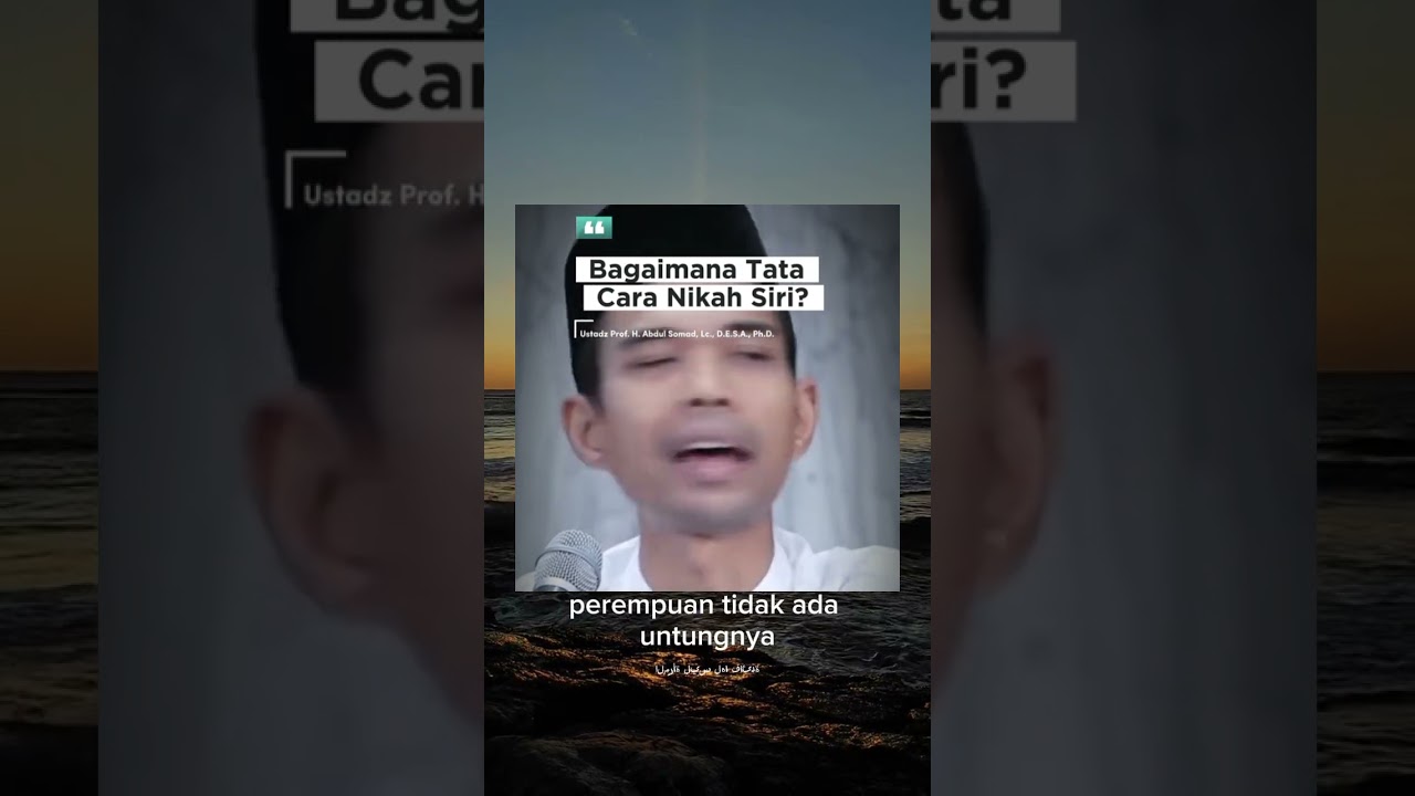 Bagaimana Tata Cara Nikah Siri?