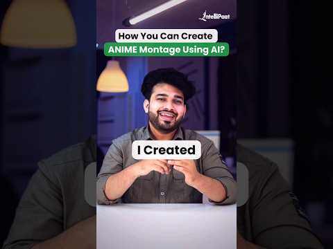 How To Create ANIME Using AI | Text To ANIME Video AI | Intellipaat #ANIMEUsingAI #Shorts #AI