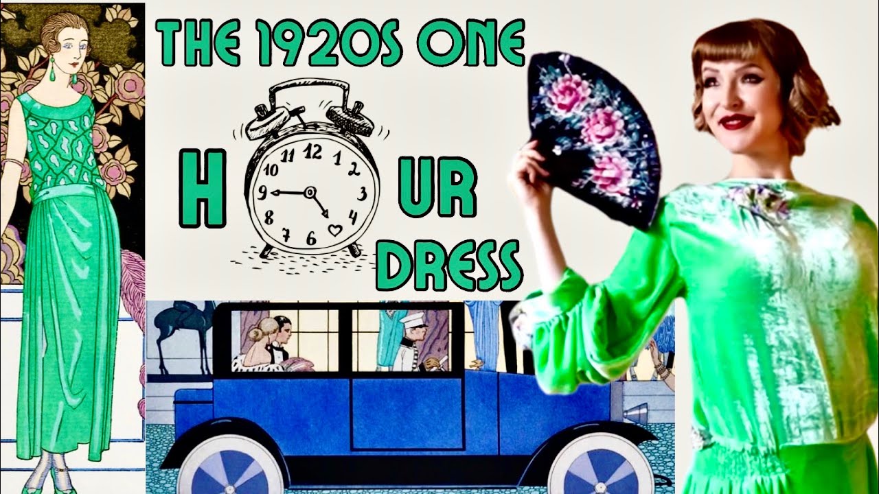 Sewing the Great Gatsby Dress / the 1920s One Hour Dress