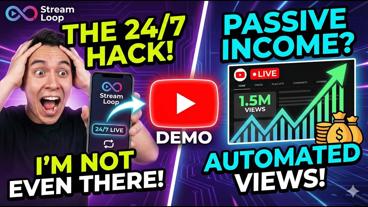 Stream Loop App Tutorial: How to Live Stream Pre-Recorded Videos on YouTube