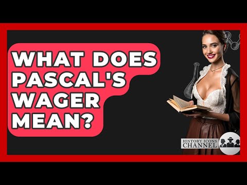 What Does Pascal's Wager Mean? - History Icons Channel
