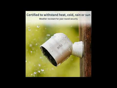 Arlo Pro 4 Spotlight Camera - 3 Pack - Wireless Security,