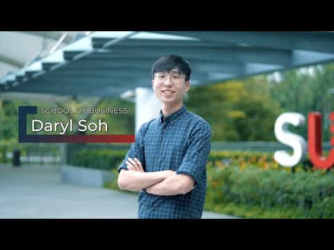#SUSSClassOf2022 - Daryl Soh - School of Business (SBIZ) | SUSS