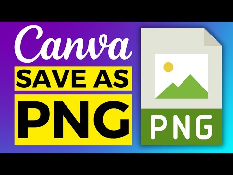 How To Save Canva Design As PNG