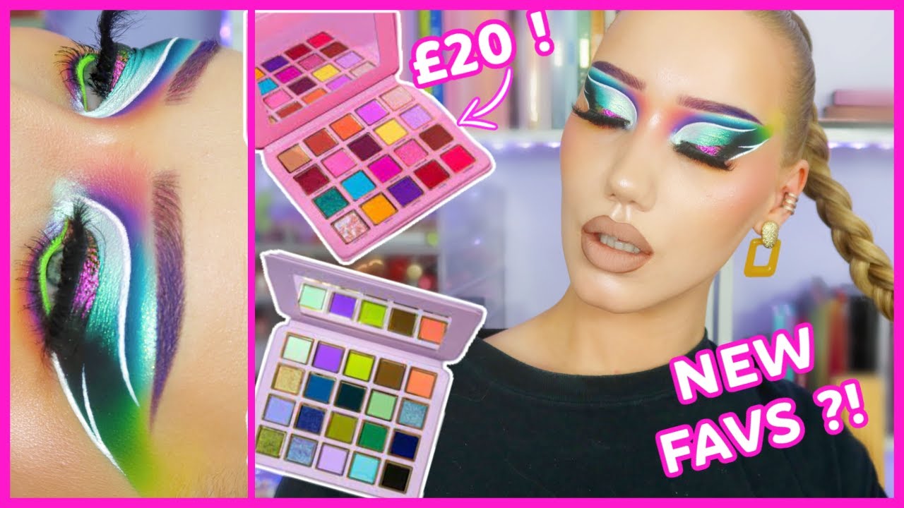 OMG! COSMIC BRUSHES PALETTES, SWATCHES  AND TUTORIAL | MAKEMEUPMISSA