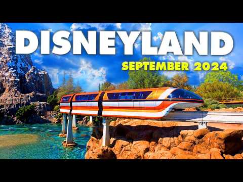 Monorail, Jungle Cruise, Mark Twain, Winnie the Pooh | Disneyland Tour September 2024