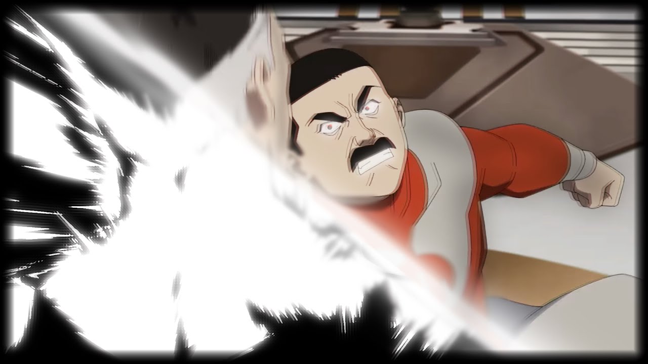 I added Impact Frames to Thragg’s BEST scenes in invincible - Animation