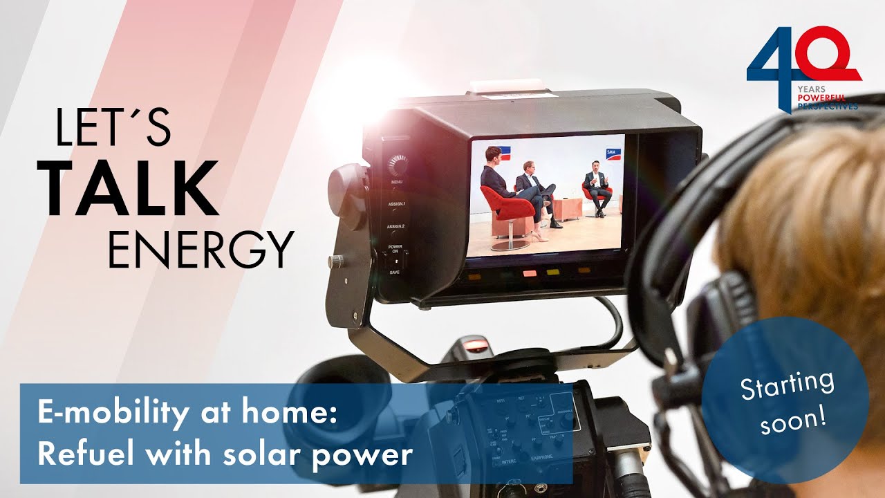 E-mobility at home: Refuel with solar power