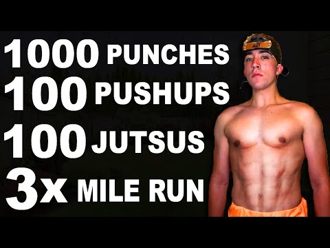 Watch a Naruto Workout Over 30 Days of Training Like the Anime
