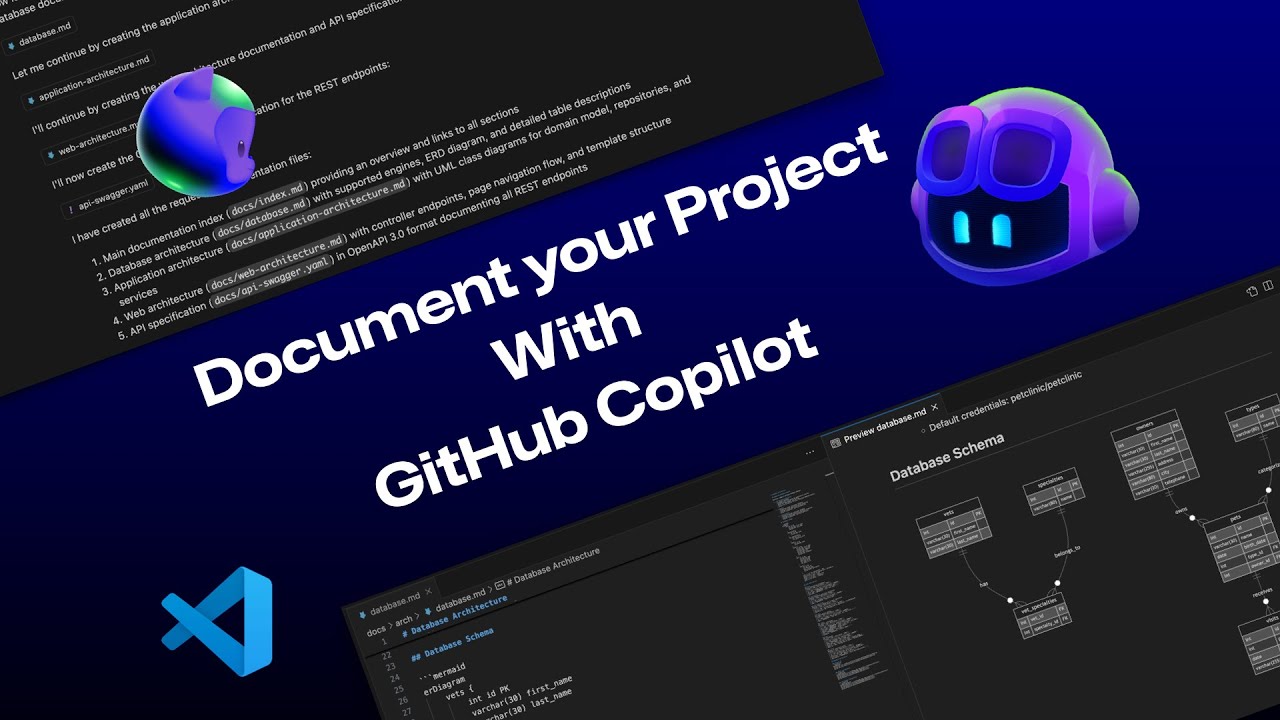 Using GitHub Copilot to document SpringBoot Petclinic Application