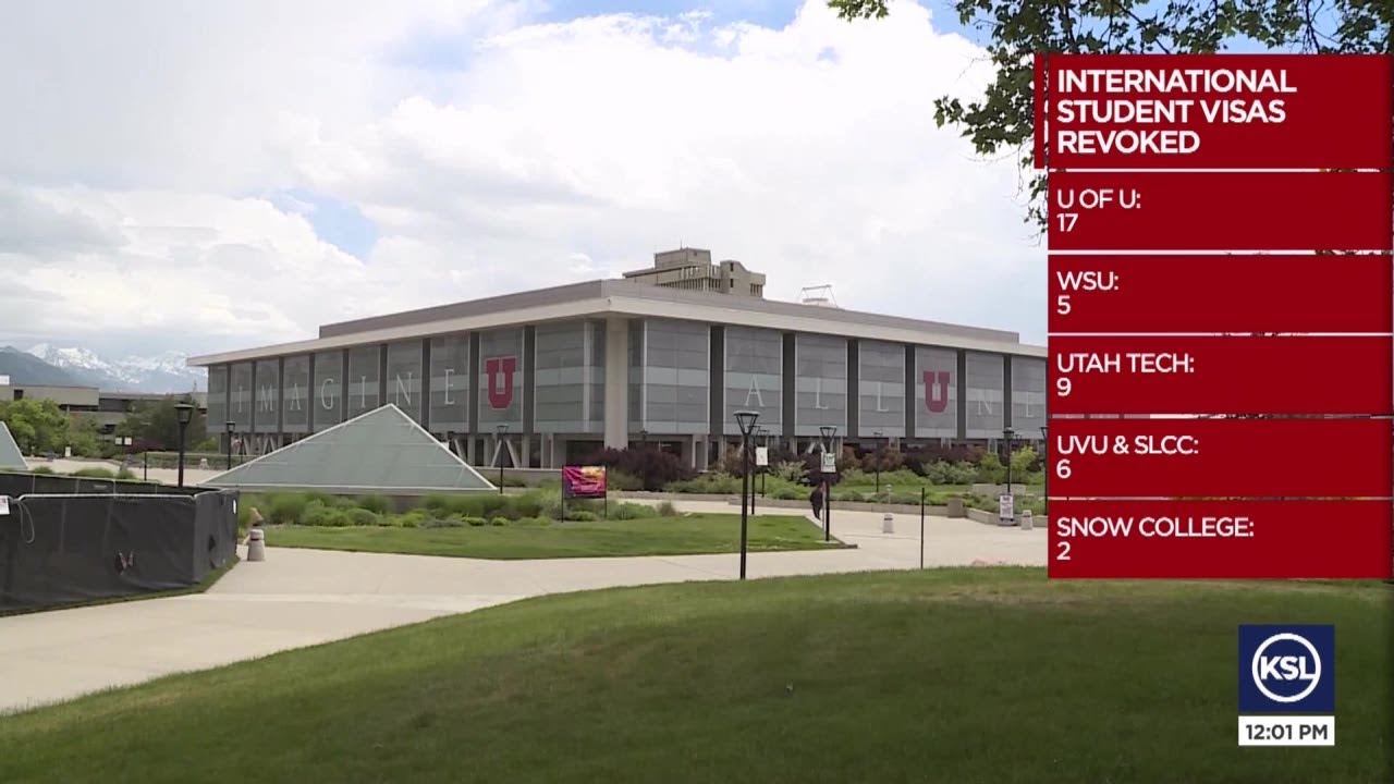 Utah colleges, universities say international student visas are being revoked without notice
