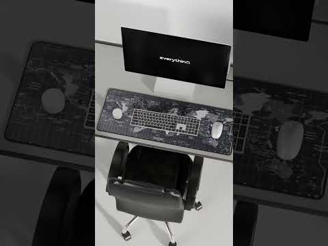 Table Mat - Desk Mat World Map (Hands On World 1a) - 80 x 30 cms from ...