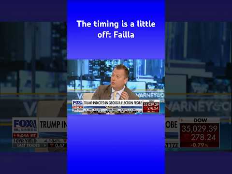 Trump’s indictments read like a ‘political persecution’ to the average person, says Failla #shorts