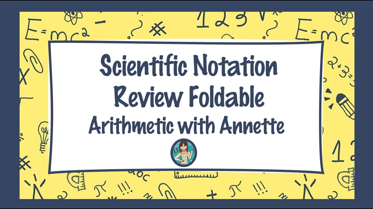 Scientific Notation Foldable