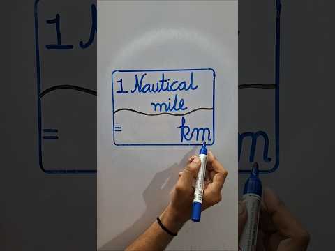 1 nautical mile =? k.m.#knowledge #education#study#information #nauticalmile#kilometers #mathsbyjigs