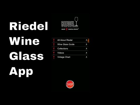 Riedel Glassware App Review