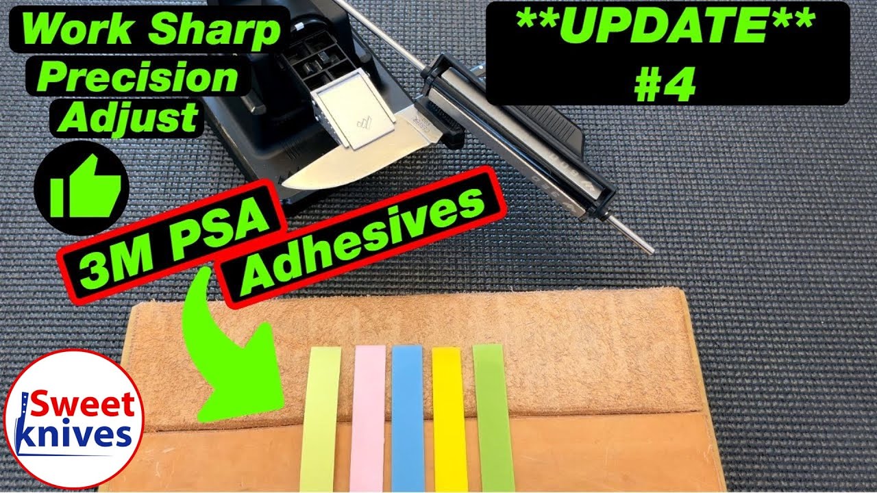 3M PSA Lapping Films for the Work Sharp Precision Adjust Sharpener