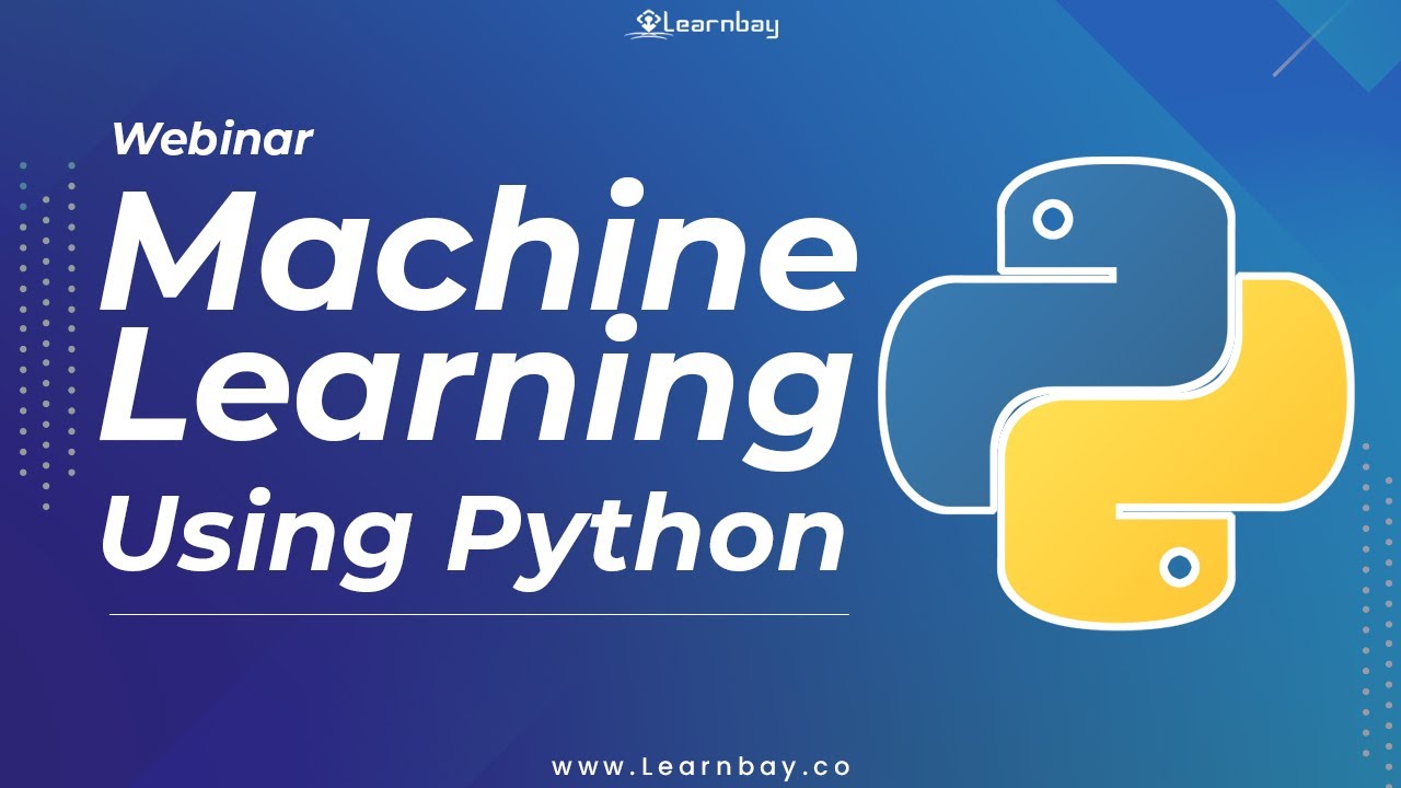 Live masterclass on Machine learning using Python | Webinar | Python Tutorial