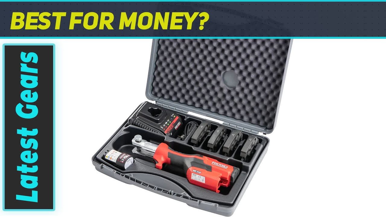 RIDGID 72558 Model RP 115 Mini Press Tool - The Best Compact Tool for Professionals