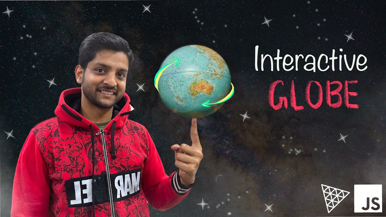 ThreeJS - Interactive Globe | Inspired by Google Maps