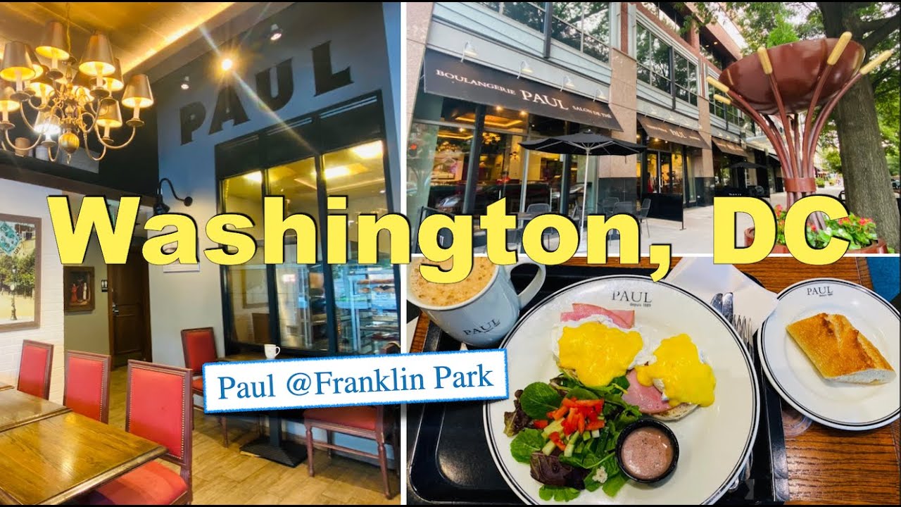 🇺🇸Washington DC🇫🇷Paul French Bakery & Cafe☕️🥗🍳🥖