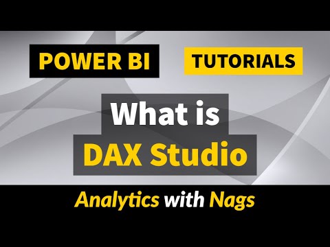 What is DAX Studio in Power BI | Power BI Tutorial (55)
