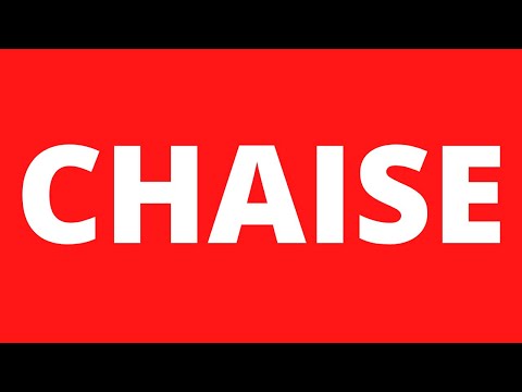 How to pronounce CHAISE