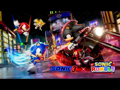 Sonic Rumble – Sonic Movie 3 Crossover Event!
