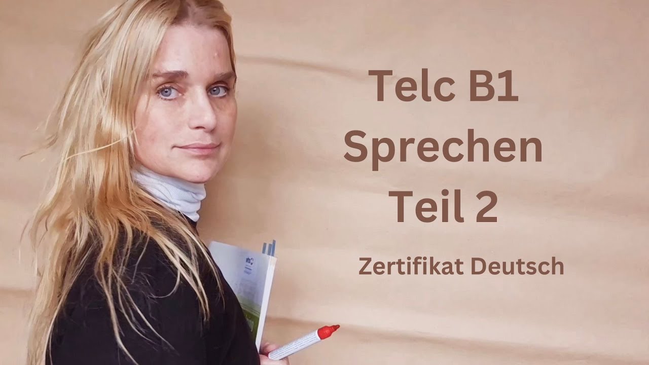 Telc B1🇩🇪 - Sprechen🗣 Teil 2 - Prüfungsvorbereitung