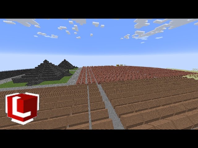 New Daveens, the largest city in minecraft Minecraft Map