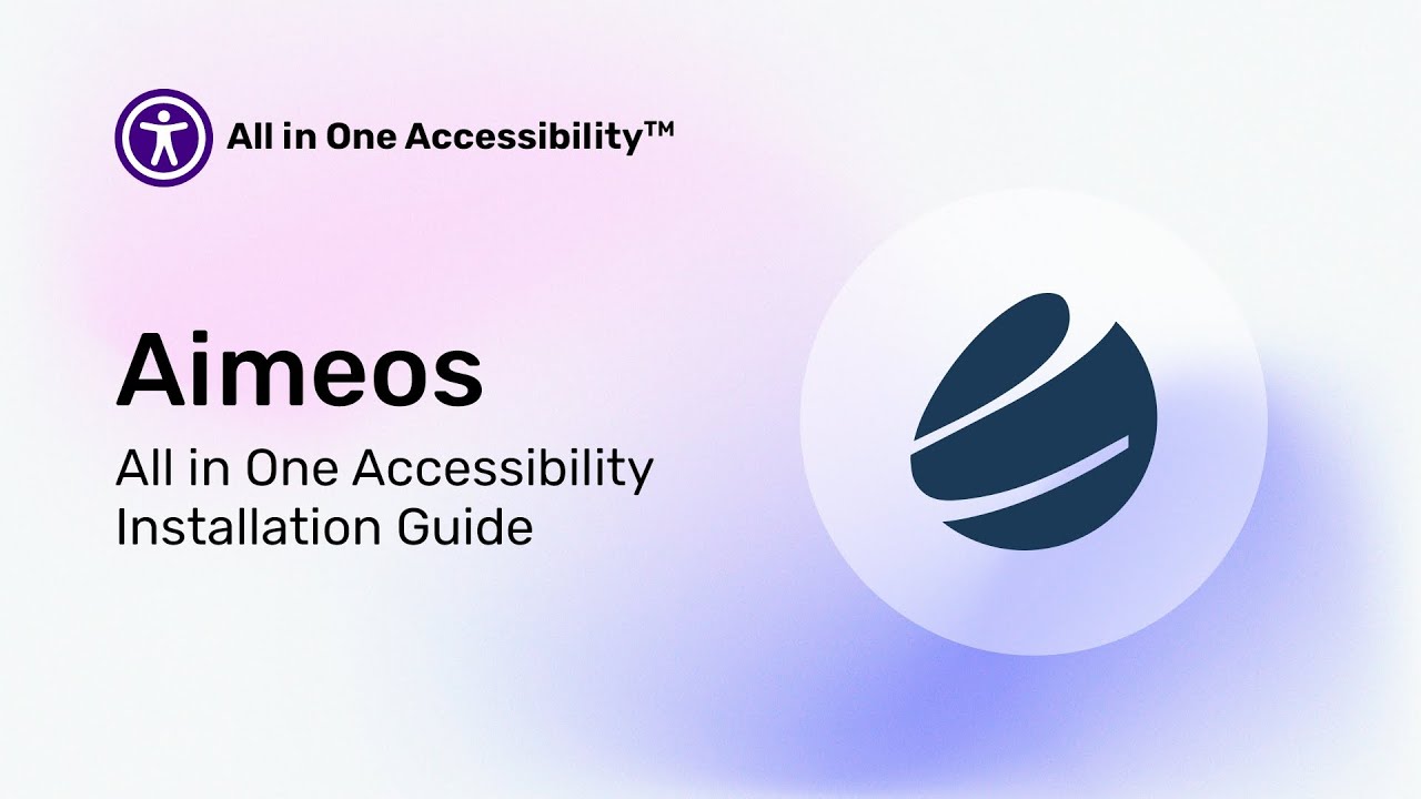 Aimeos All in One Accessibility Installation Guide