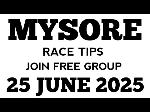 Mysore Race Tips | 25-06-2025 | Best Horse Race Tips | KARERA TIPS| Horse Racing | MMTCI LIVE |