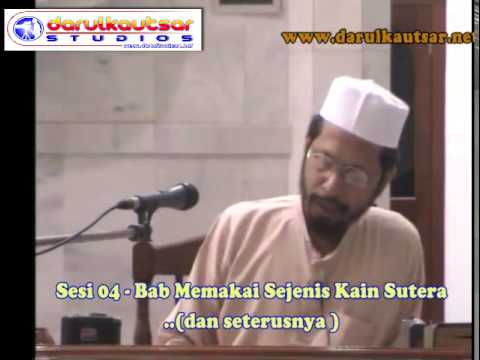 Sahih al-Bukhari – Kitab Pakaian – Sesi 4 – Bab – Memakai Sejenis Kain ...