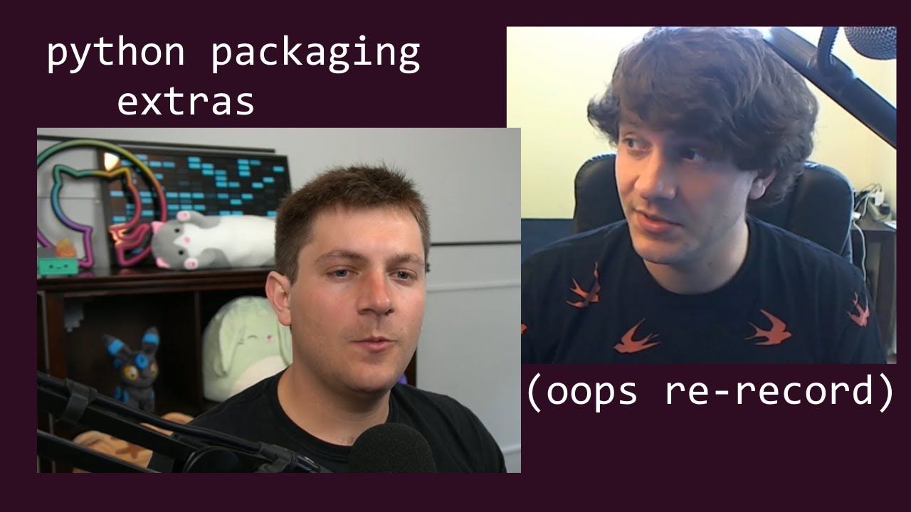 oops, re-record -- python packaging extras / optional dependencies