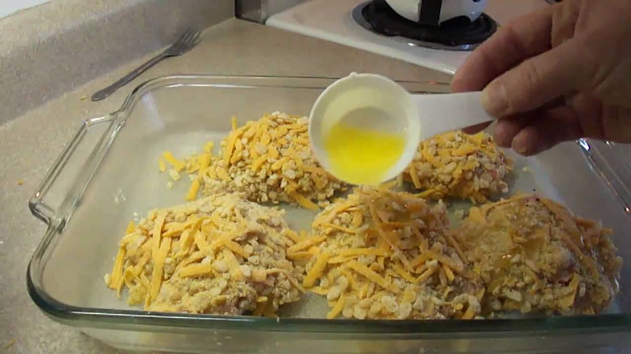Cheddar Baked Chicken (a coating for oven baked chicken)